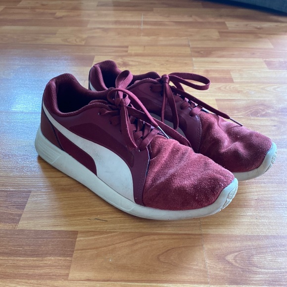 Puma | Shoes | Mens Maroon Pumas | Poshmark
